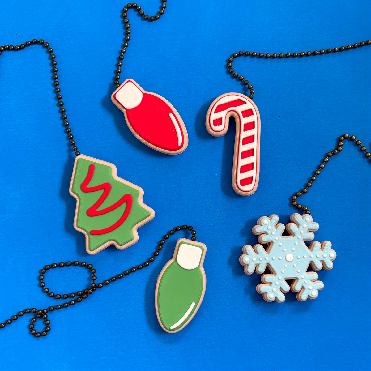 Christmas Cookie Ceiling Fan Pulls – Leela Made
