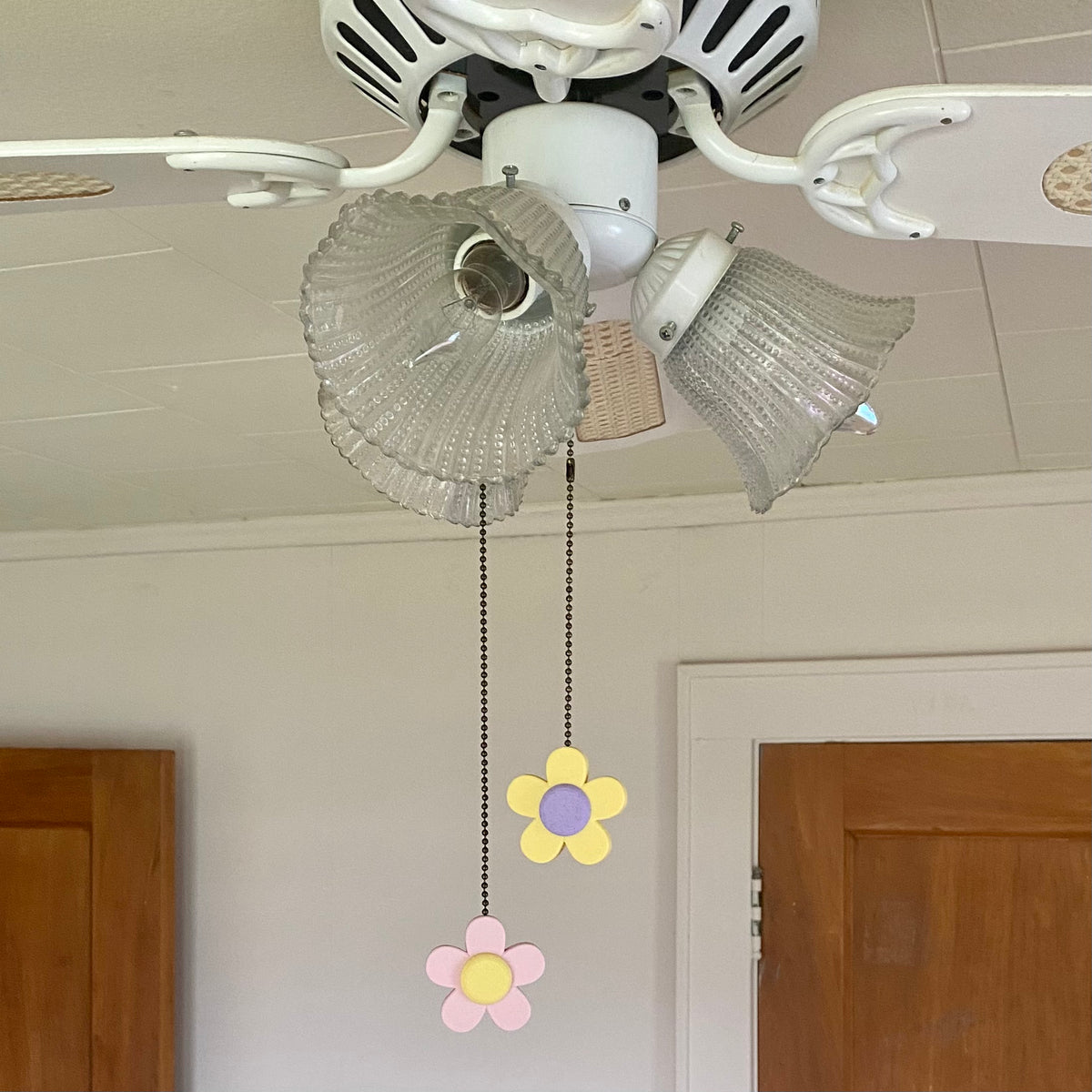 Flower Ceiling Fan Pulls – Leela Made