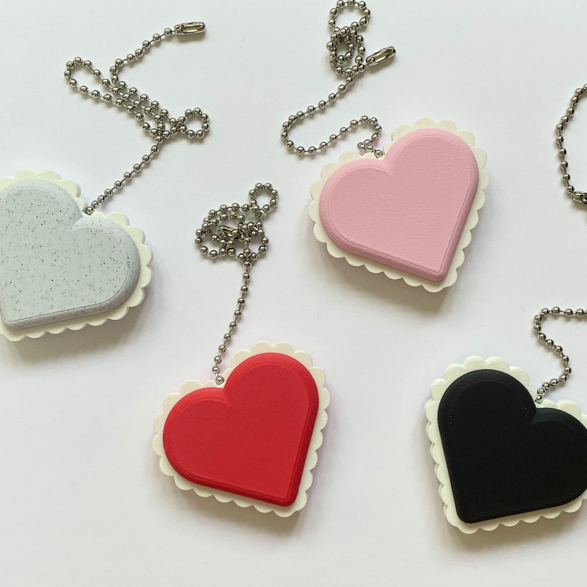 Heart Ceiling Fan Pulls – Leela Made