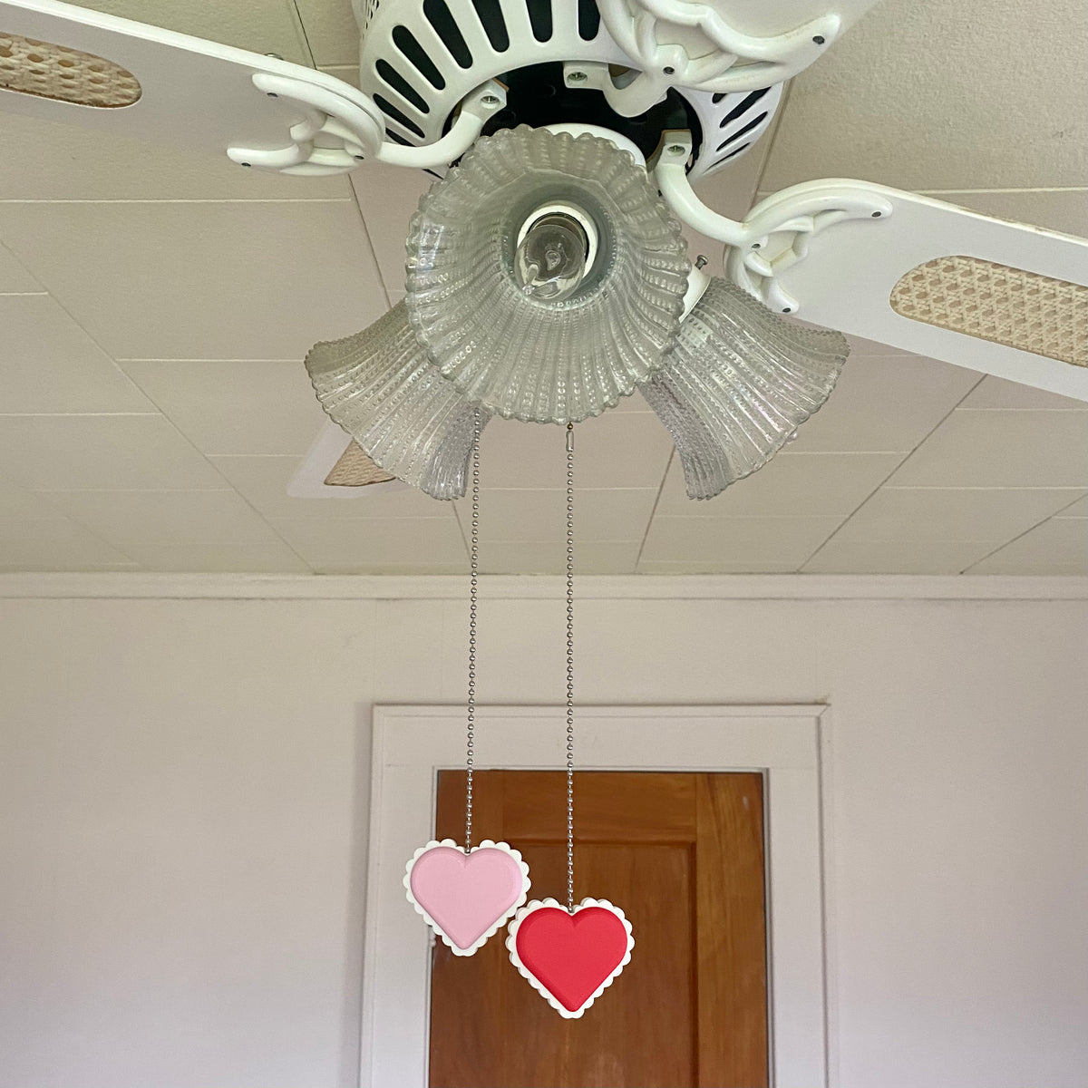 Heart Ceiling Fan Pulls – Leela Made